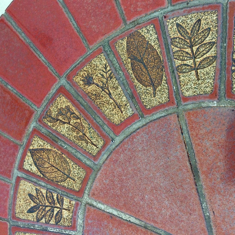 Roger Capron Ceramic Coffee Table, circa 1960, France at 1stDibs