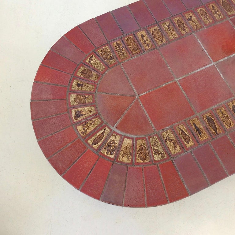 Roger Capron Ceramic Coffee Table, circa 1960, France at 1stDibs