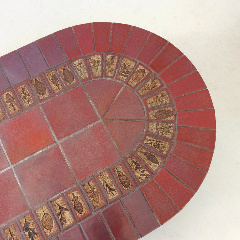 Roger Capron Ceramic Coffee Table, circa 1960, France at 1stDibs