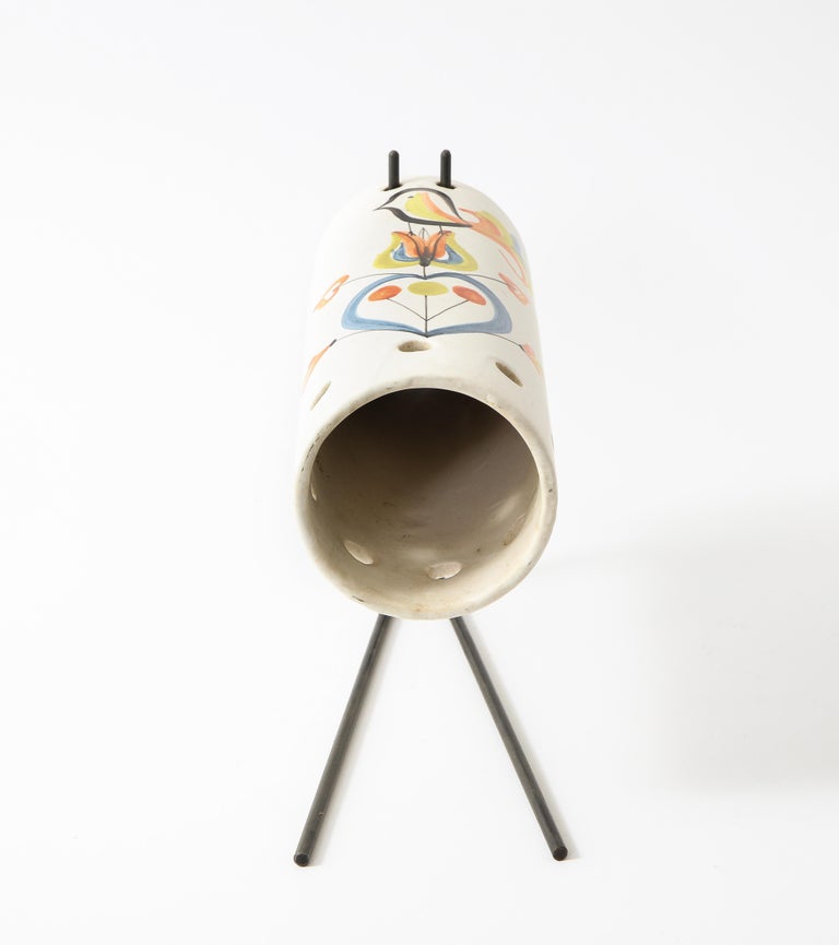 Roger Capron Ceramic Sconce/ Lamp, Vallauris, France, 1960 For Sale at ...