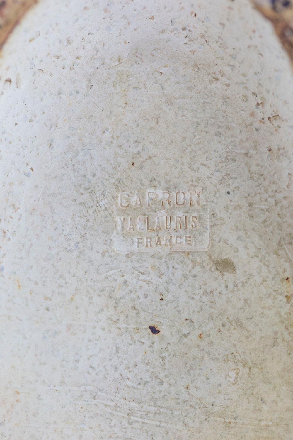 Roger Capron for Vallauris, Vase in Ceramic, 1960s at 1stDibs