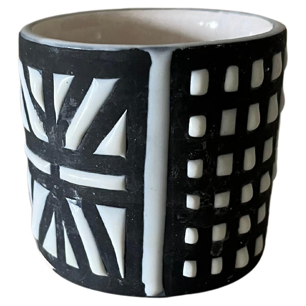 Roger Capron French 1950’s ceramic pen pot For Sale at 1stDibs