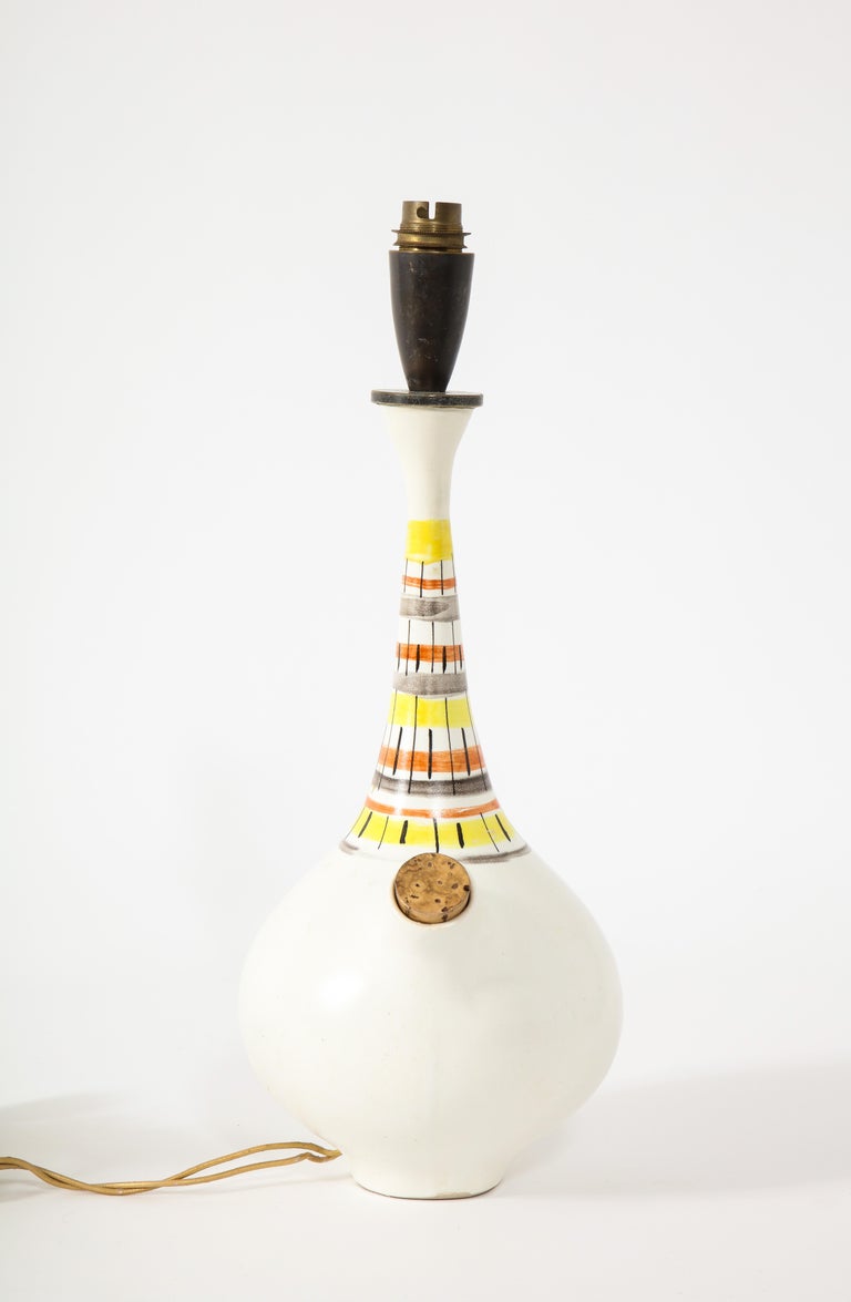 Roger Capron Lamp, France, 1960s For Sale at 1stDibs