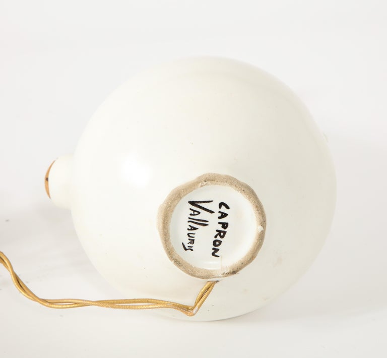 Roger Capron Lamp, France, 1960s For Sale at 1stDibs