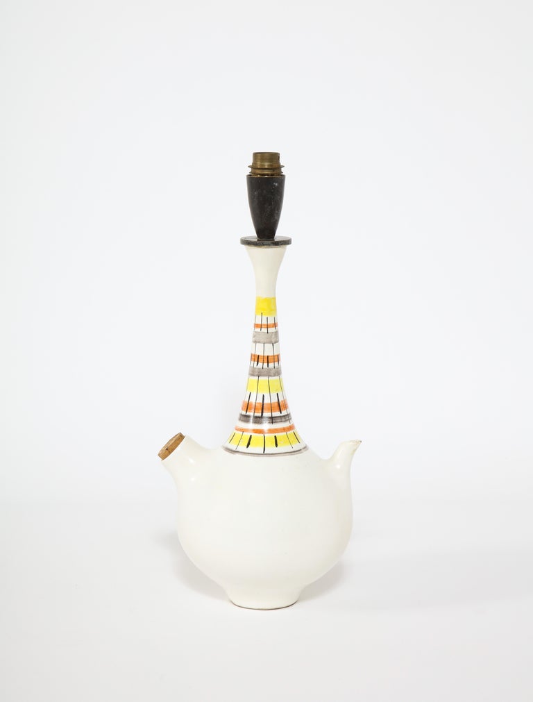 Roger Capron Lamp, France, 1960s For Sale at 1stDibs