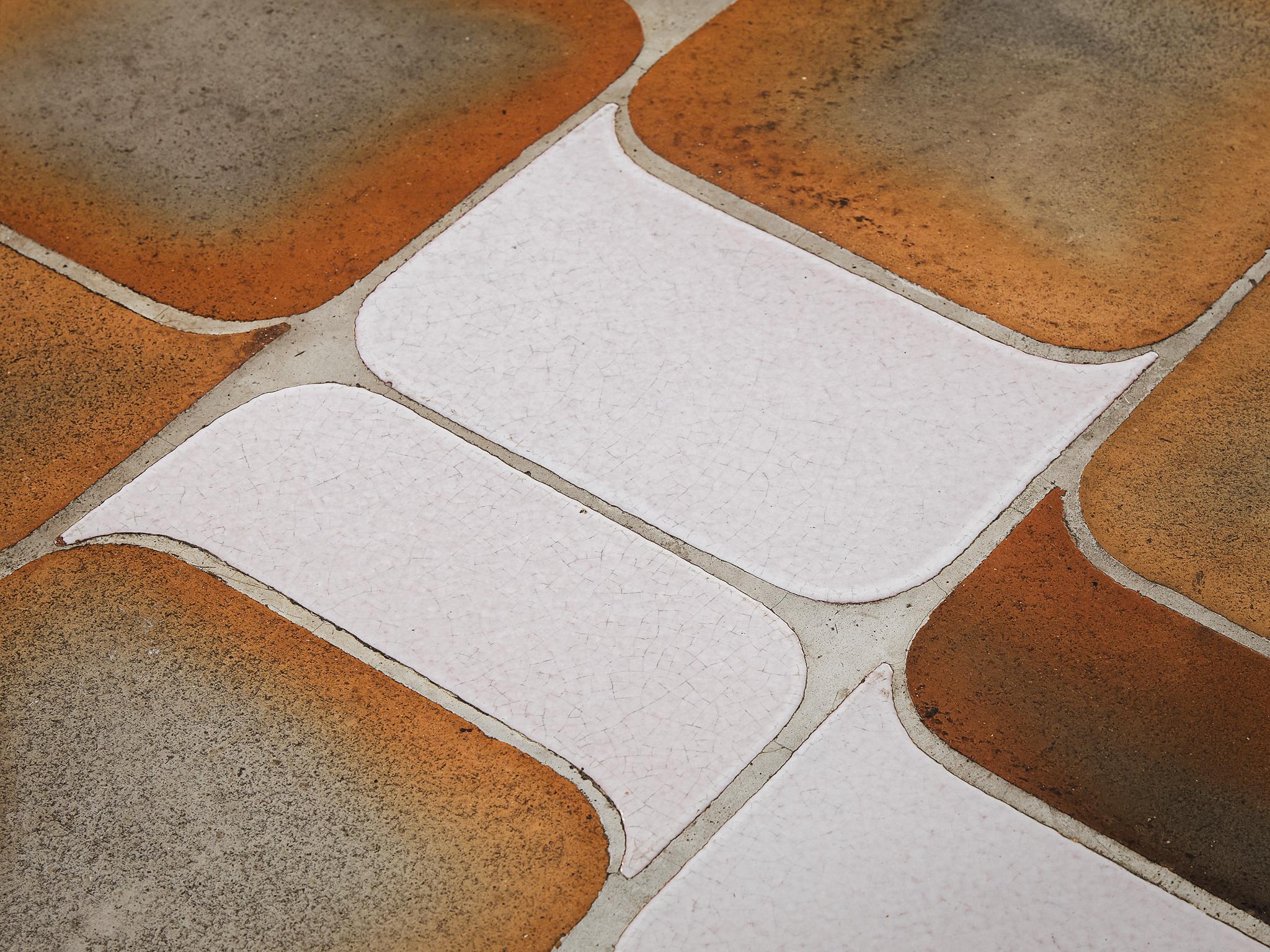 Roger Capron 'Shogun' Coffee Table in Ceramic and Wood For Sale at 1stDibs