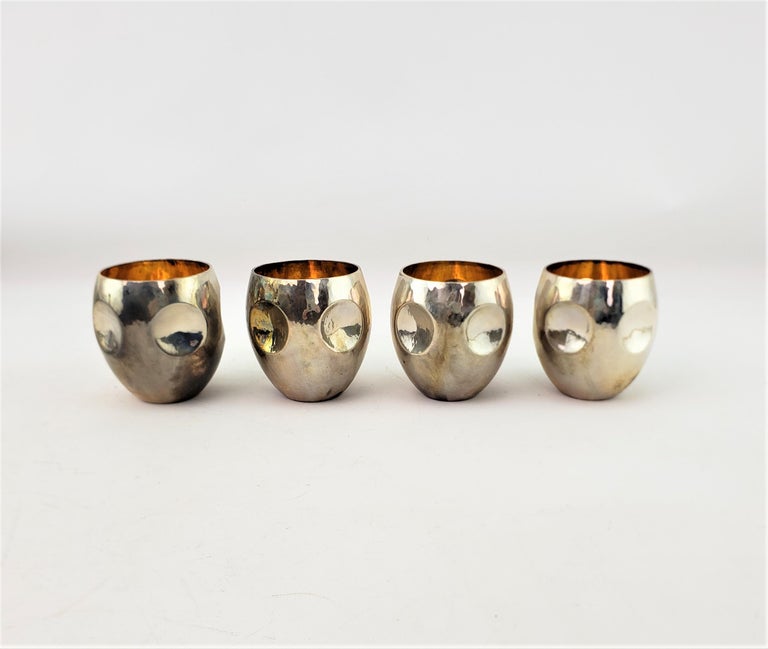 Roger Doyle Elizabethan Styled Sterling Silver Spirit Cups or Goblet ...