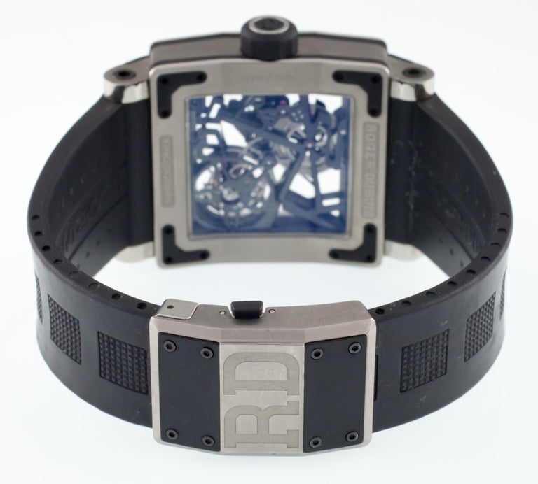 Roger Dubuis Titanium King Square Tourbillon Watch Limited Edition of ...