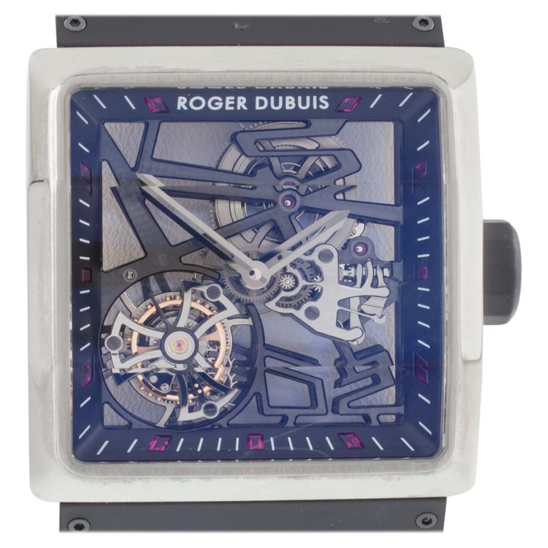 Roger Dubuis Titanium King Square Tourbillon Watch Limited Edition of ...