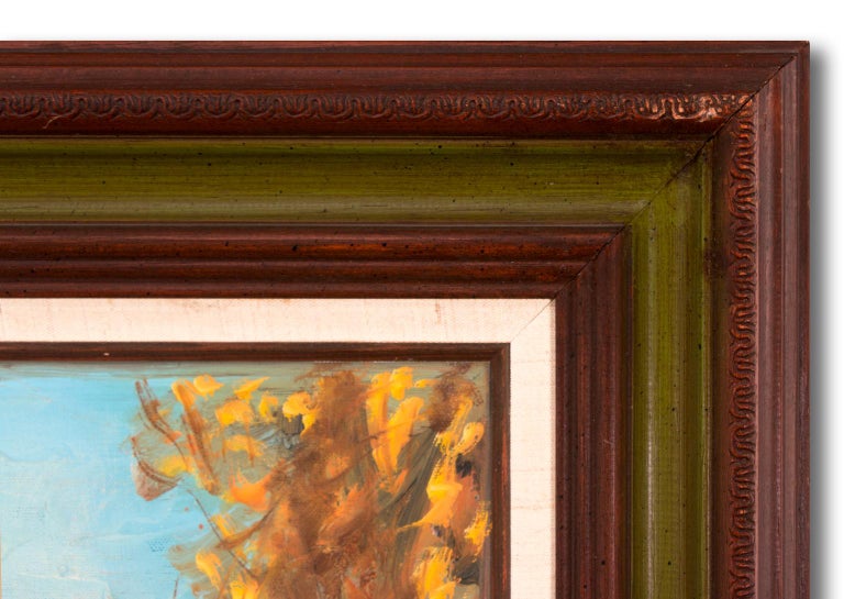 Roger Etienne - Large 4-Foot Framed Original Oil on Canvas Rare Early ...