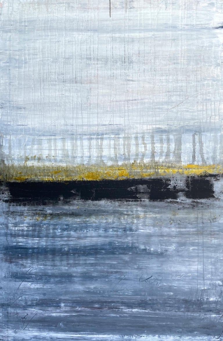 Roger König - "Gold Horizon Series" LA9W, Landscape, Abstract Painting ...