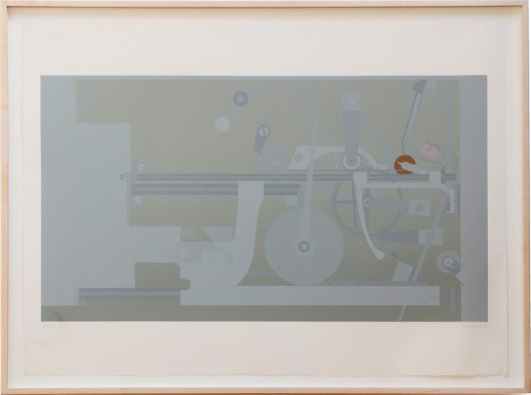 Roger Nellens - Machine I - Artist's Proof Screenprint by Roger Nellens ...