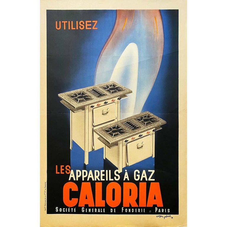 Roger Perot - Original poster realised by Roger Perot for the brand ...