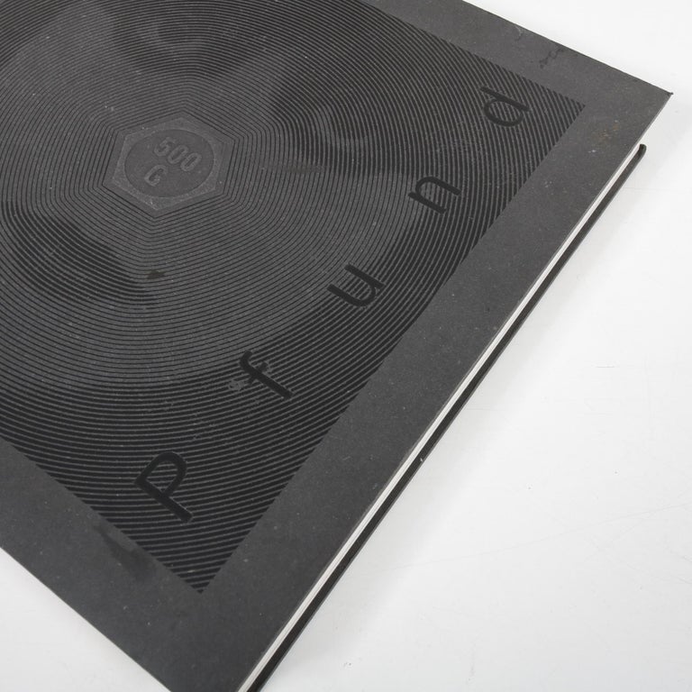 Roger Pfund "Weight and See" Art Book and Silk Screen, Germany, 1993 ...