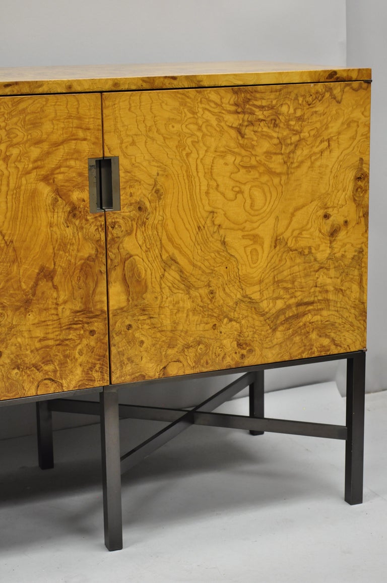 Roger Sprunger for Dunbar Burled Olivewood Credenza Cabinet Sideboard ...