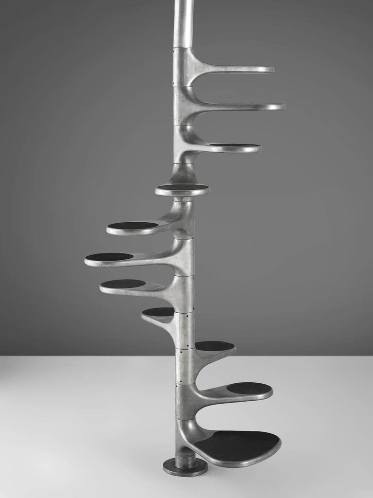 Roger Tallon Aluminium 'Helicoid' Staircase, 1960s at 1stDibs | roger ...