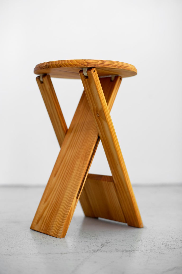 Roger Tallon Stool at 1stDibs | roger tallon folding stool