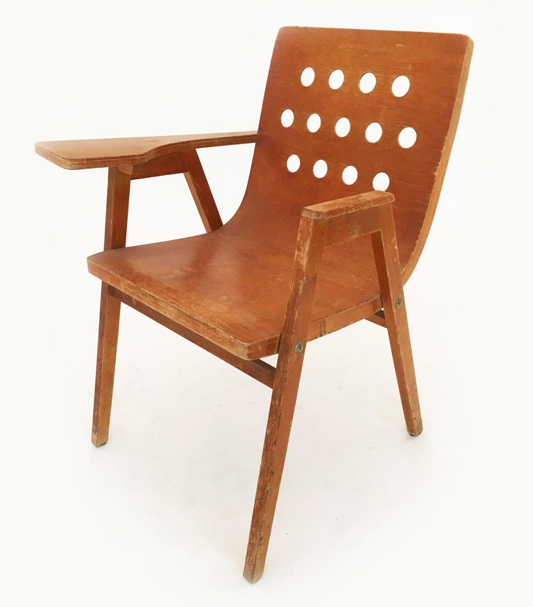 Roland Rainer Writing Desk Chair "Stadthallensessel", Austria, 1950s ...