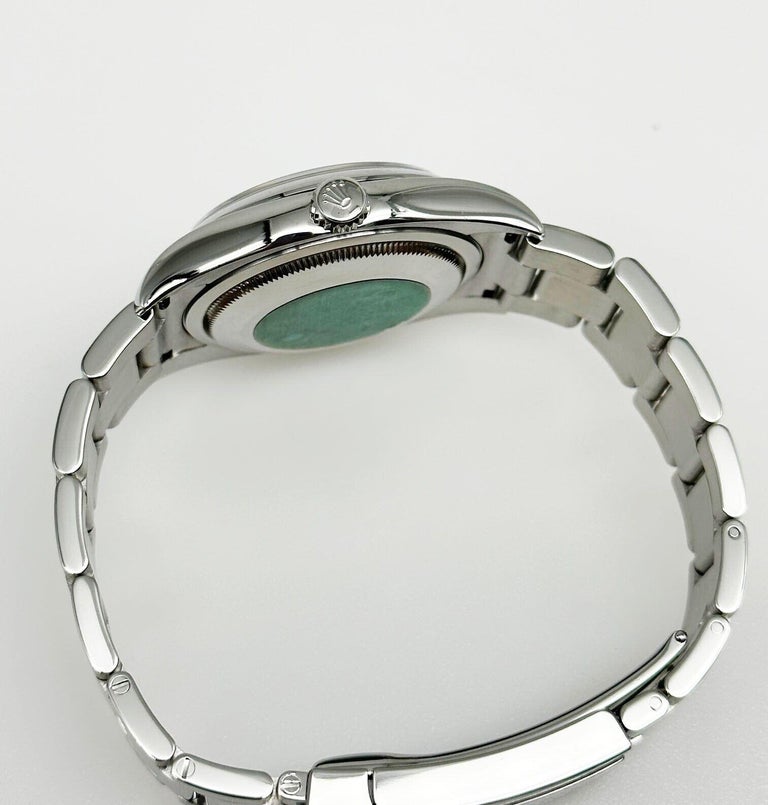 Rolex 116200 Datejust Black Arabic Dial Stainless Steel Box Paper, 2007 ...