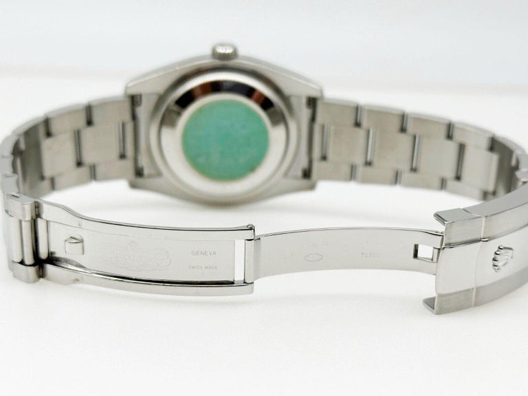 Rolex 116200 Datejust Black Arabic Dial Stainless Steel Box Paper, 2007 ...