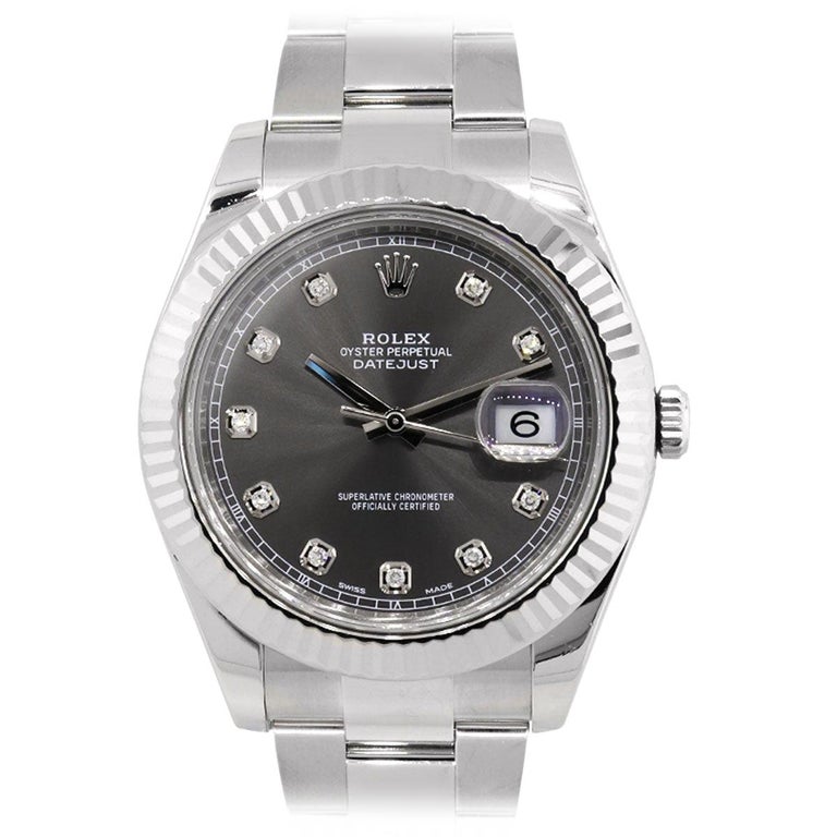Rolex 116334 Datejust II Wristwatch at 1stDibs