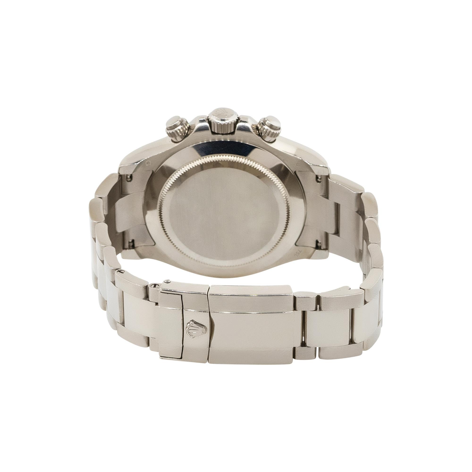 Rolex 116509 Daytona Uhr mit Meteorit-Zifferblatt aus 18 Karat Weißgold ...