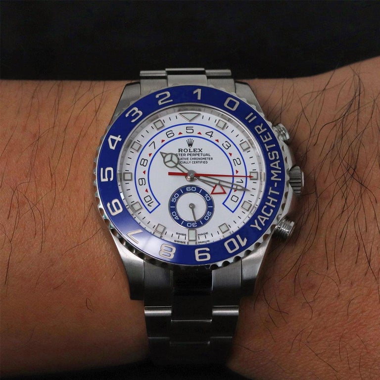Rolex 116680 Yachtmaster II Wrist Watch at 1stDibs