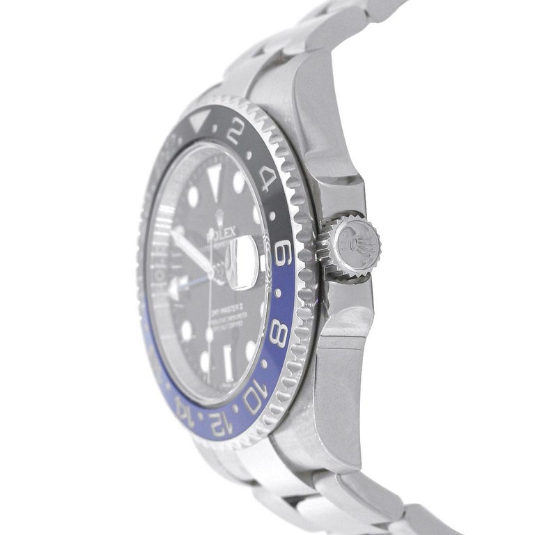 Rolex 116710 Master GMT II “Batman” Watch at 1stDibs