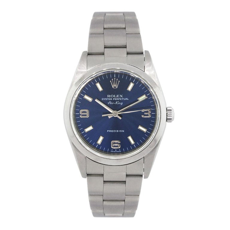 Rolex 14000 Airking Wristwatch at 1stdibs
