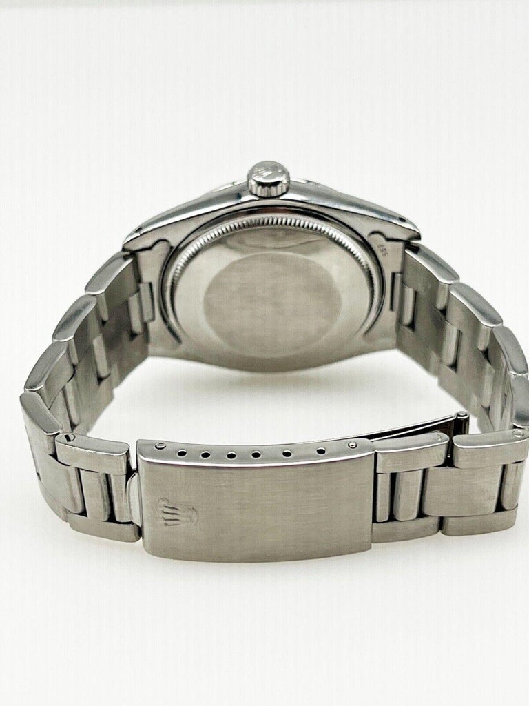 Rolex 1500 Date Silver Linen Dial Stainless Steel For Sale at 1stDibs