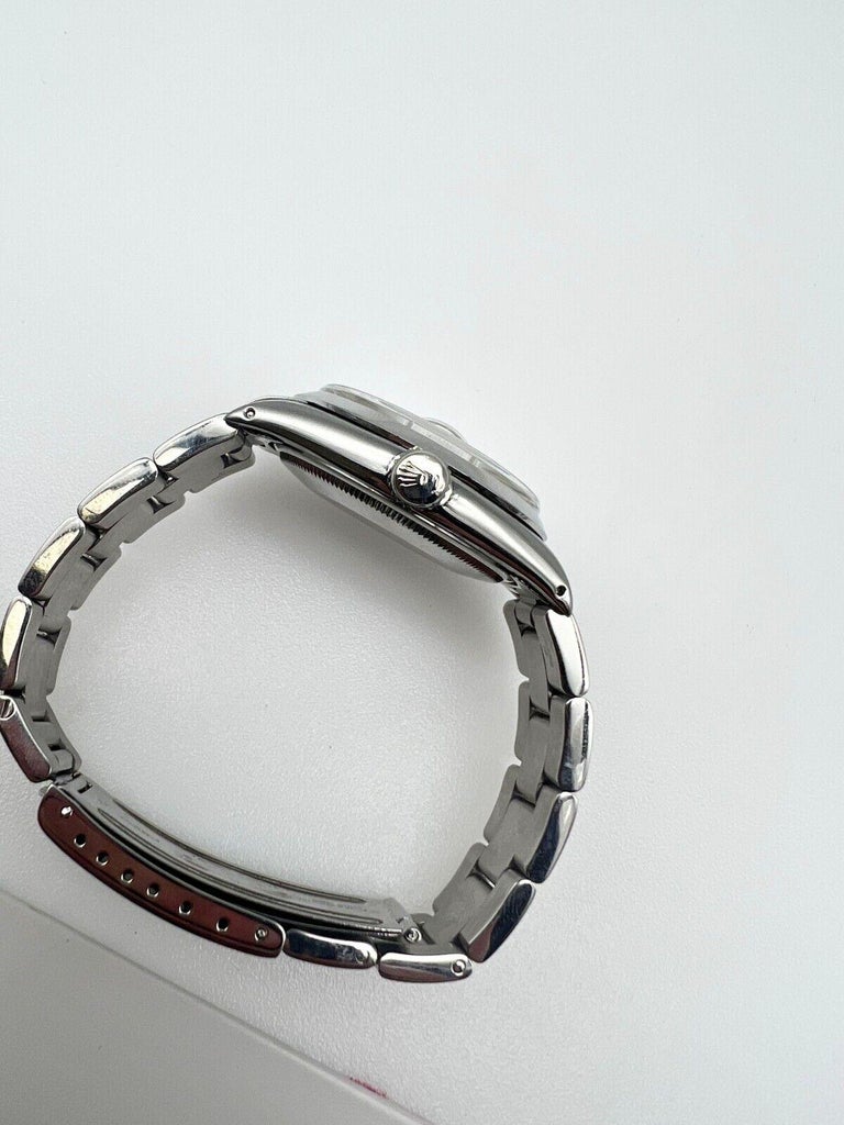 Rolex 1500 Date Silver Linen Dial Stainless Steel For Sale at 1stDibs