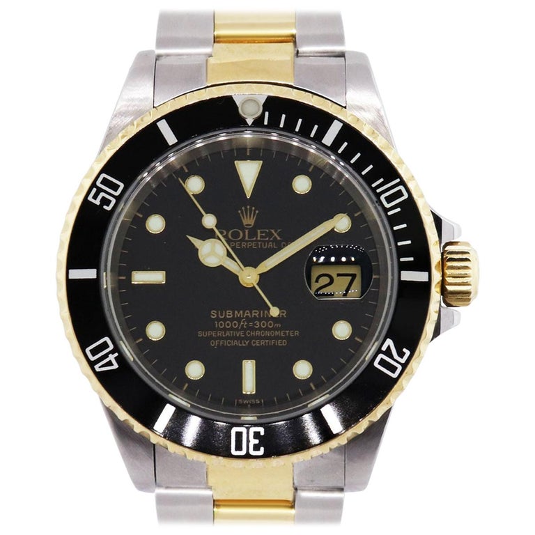 Rolex 16613 Submariner Wristwatch at 1stDibs