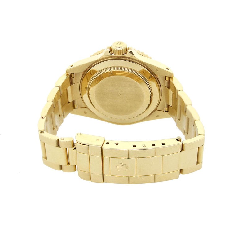 Rolex 16618 Submariner Blue Bezel and Dial Watch at 1stDibs