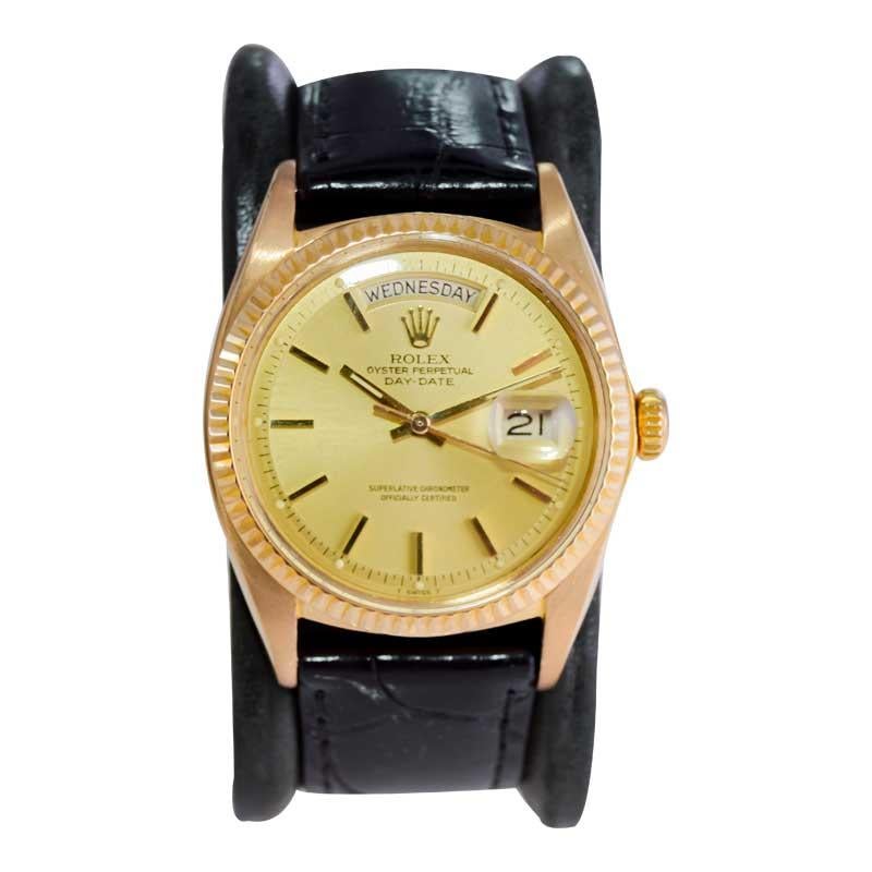 Rolex 18Kt. Yellow Gold Man's President One Owner Watch from 1969 / 70 ...