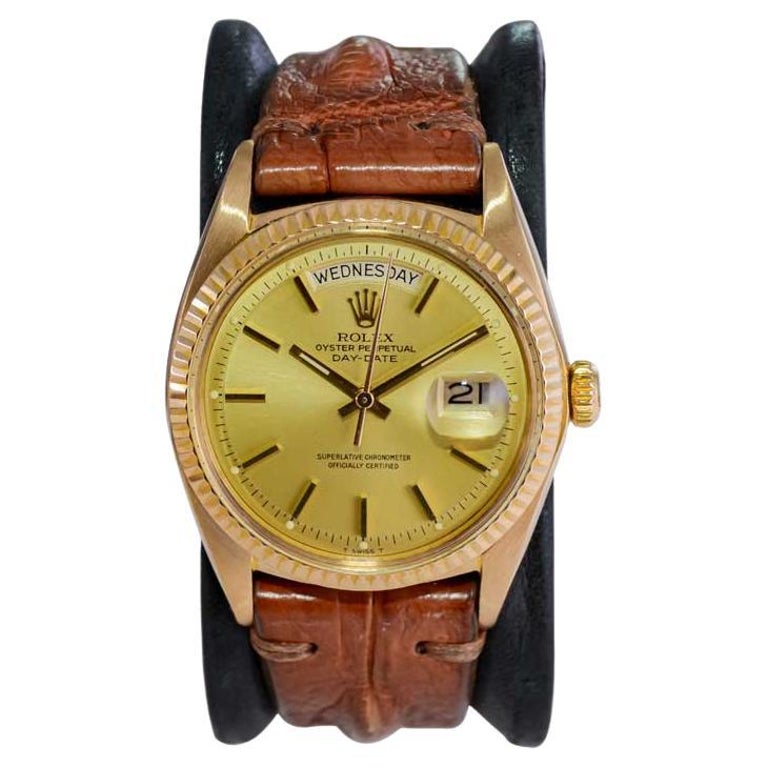Rolex 18kt. Yellow Gold President Series from 1969 or 70's with ...