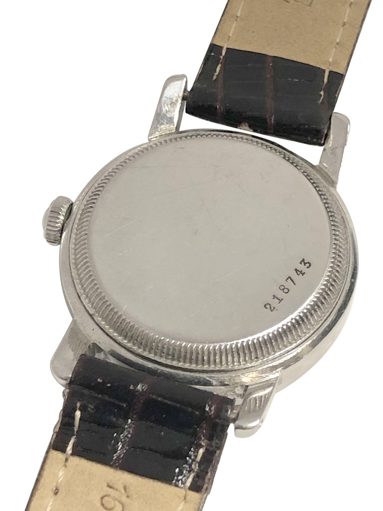 Rolex 1930s Extra Athlete Model Steel Cased Mechanical Wrist Watch For ...