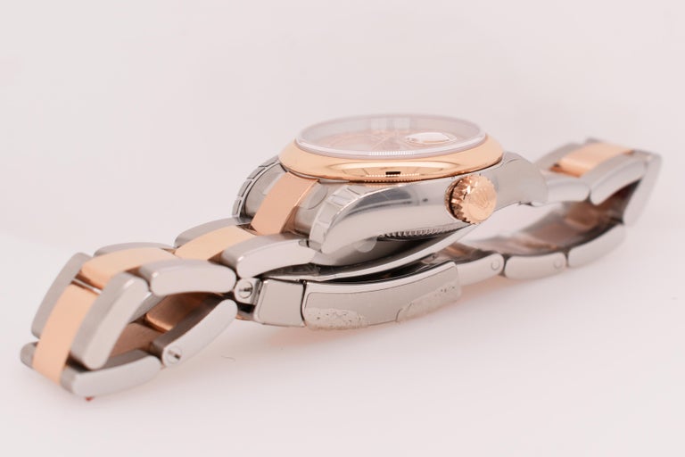 Rolex Datejust 179161 Rose Gold Two-Tone, Diamond VI Marker For Sale at ...