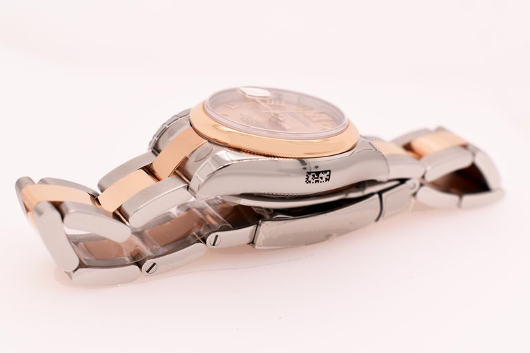 Rolex Datejust 179161 Rose Gold Two-Tone, Diamond VI Marker For Sale at ...