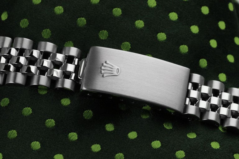 Rolex Datejust Silver Index Dial Diamond Bezel / Lugs Steel Watch For ...