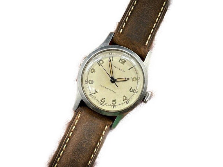 Rolex 34MM RWC Shock Resisting Oyster Rolex Watch Company Manual Ref ...