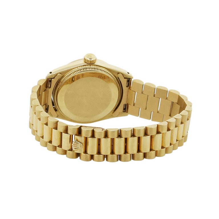 Rolex 6827 Datejust Midsize Presidential Wristwatch at 1stDibs