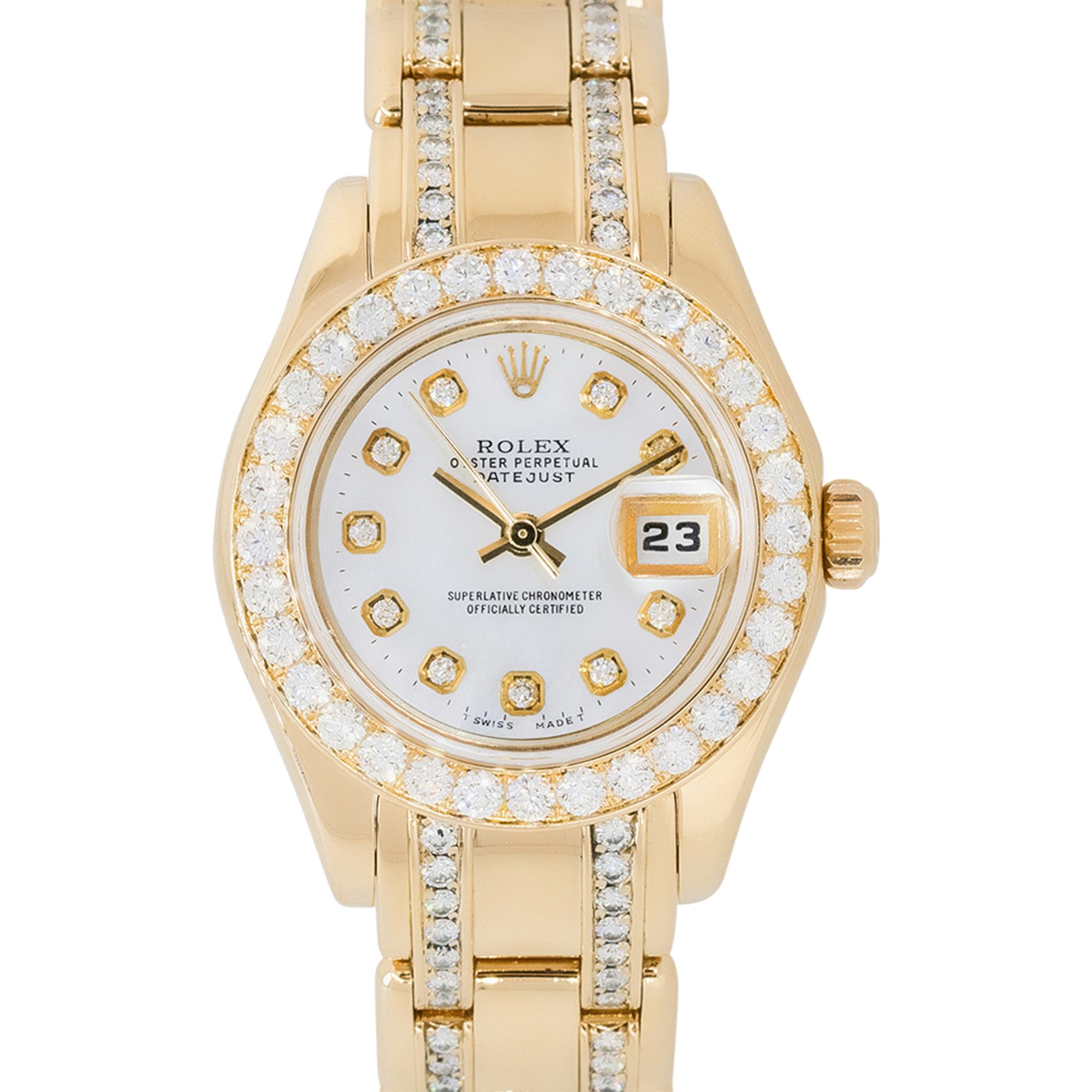 Rolex 80298 Datejust Diamond Masterpiece Watch 18 Karat in Stock at ...