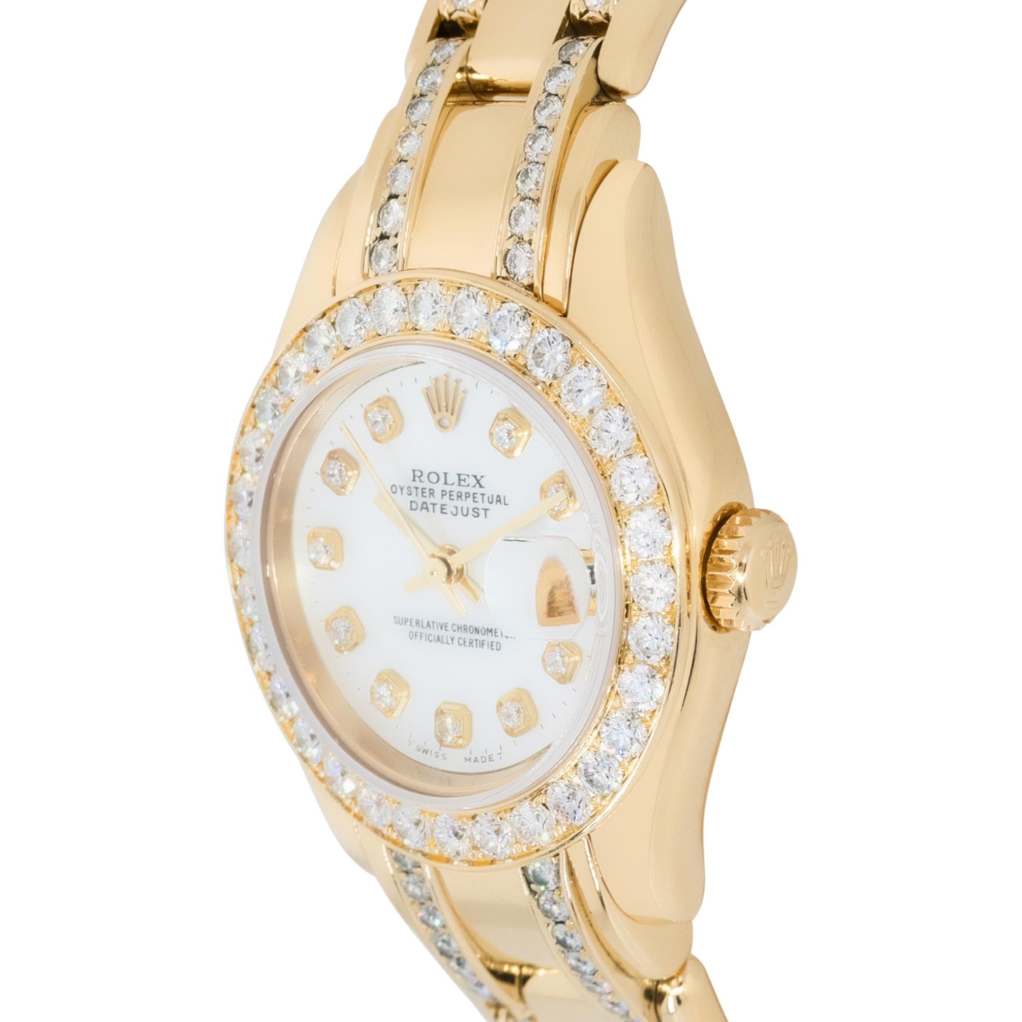 Rolex 80298 Datejust Diamond Masterpiece Watch 18 Karat in Stock at ...