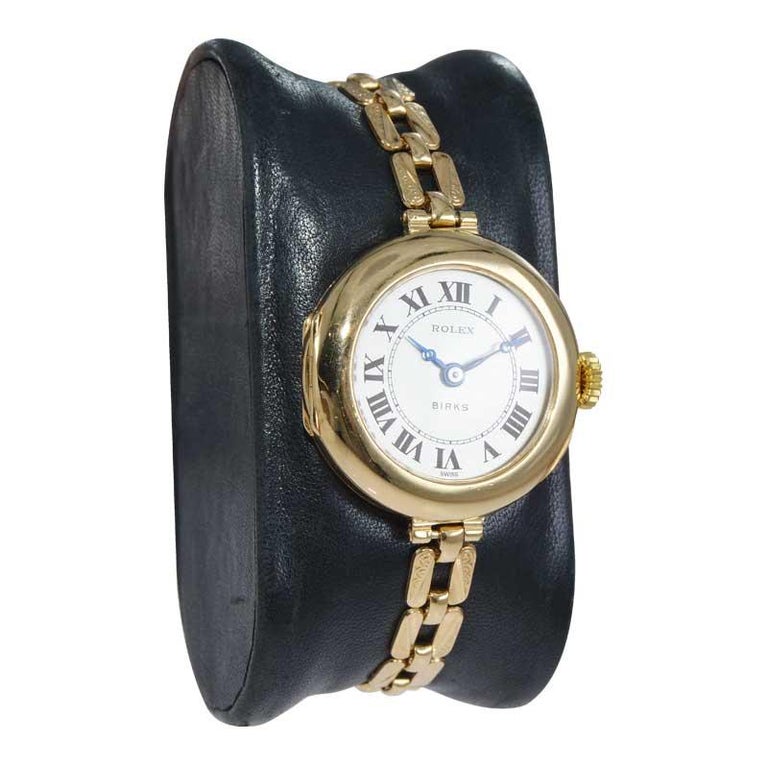 Rolex 9 Ct Yellow Gold Ladies Early Wristwatch from 1915 at 1stDibs