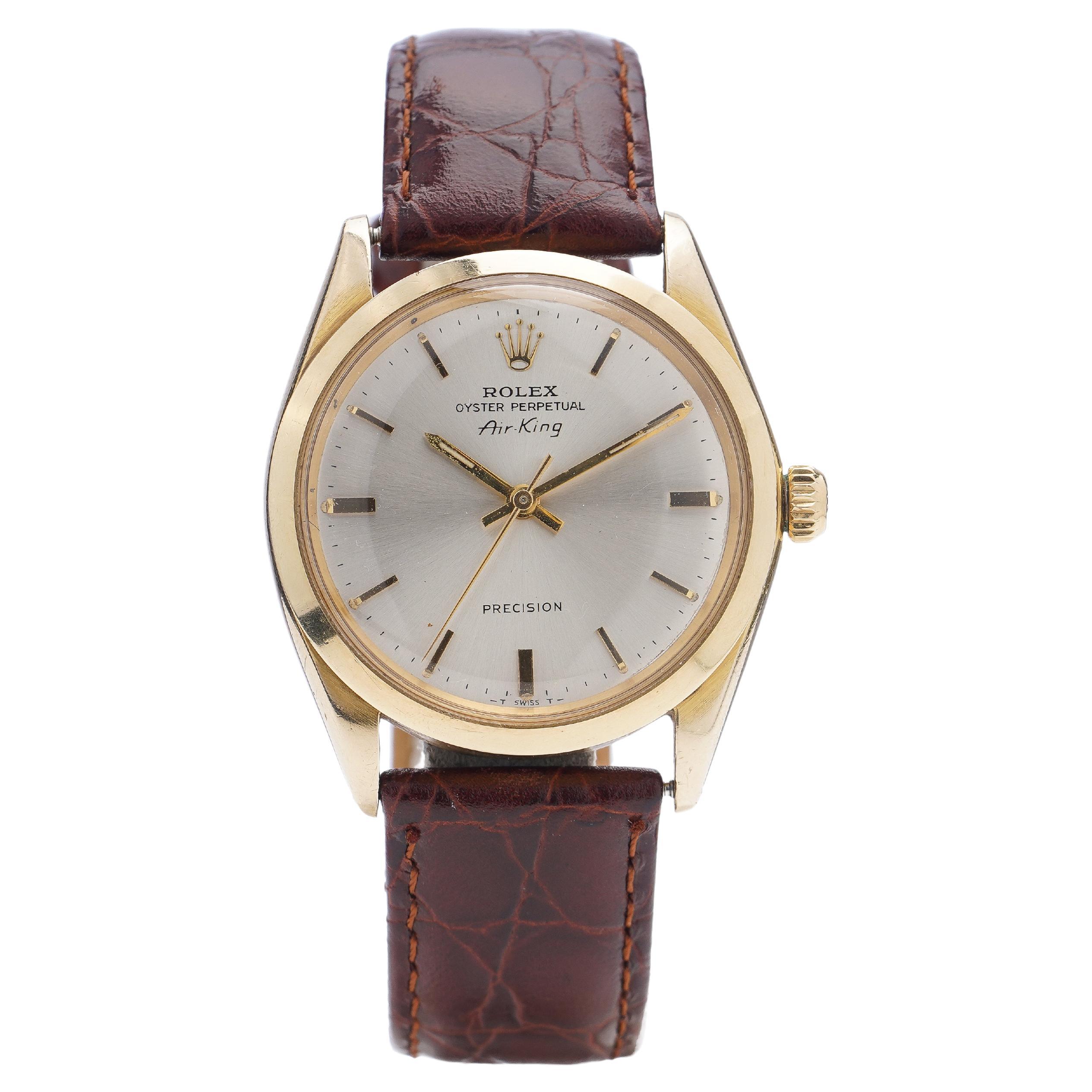 Rolex Yellow Gold King Midas Bracelet Watch at 1stDibs | rolex king midas