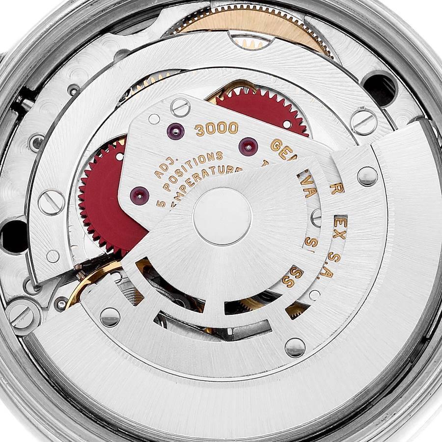 Rolex Air King 34 Black Dial Steel Engine Turned Bezel Mens Watch 14010 ...