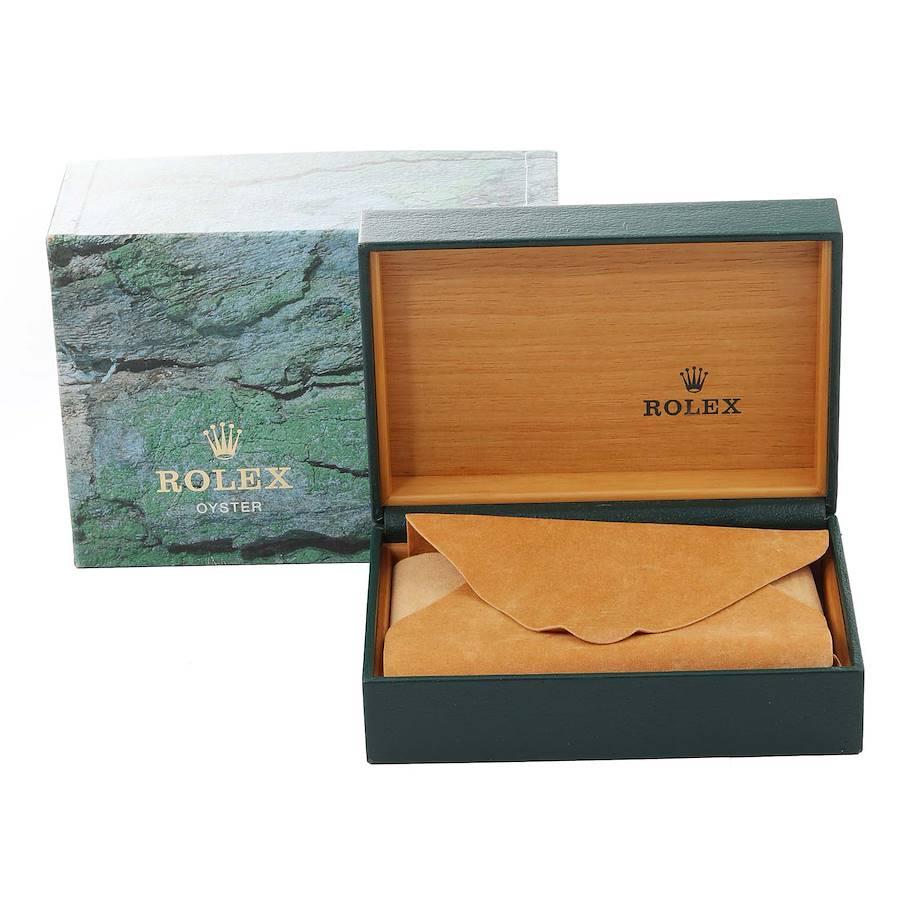 Rolex Air King 34mm Blue Dial Engine Turned Bezel Steel Mens Watch ...
