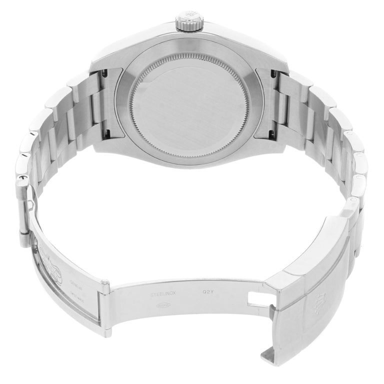 Rolex Air-King Stainless Steel Black Dial Automatic Mens Watch 116900 ...