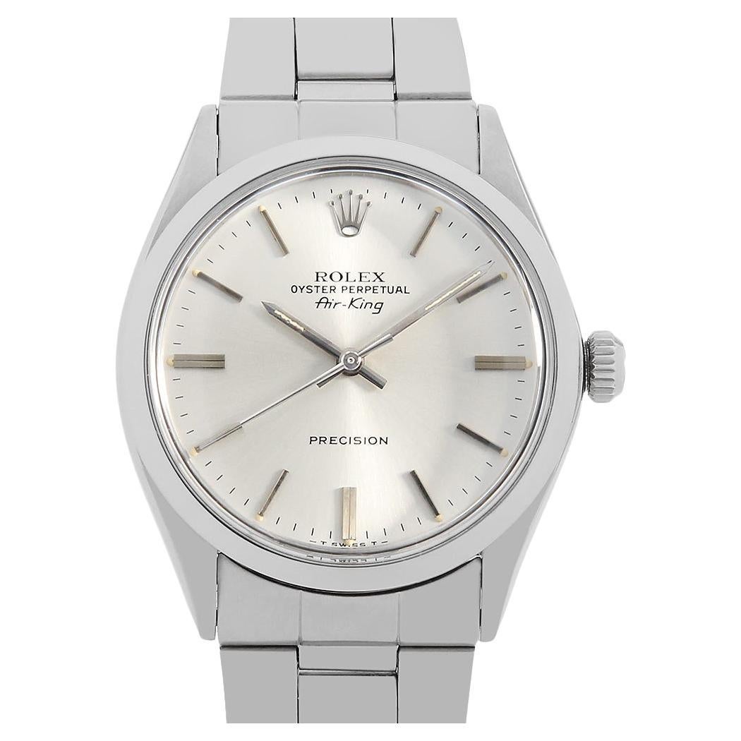 Rolex Air King 5500 Antique Unisex Watch - Silver Bar No. 32 - Classic ...