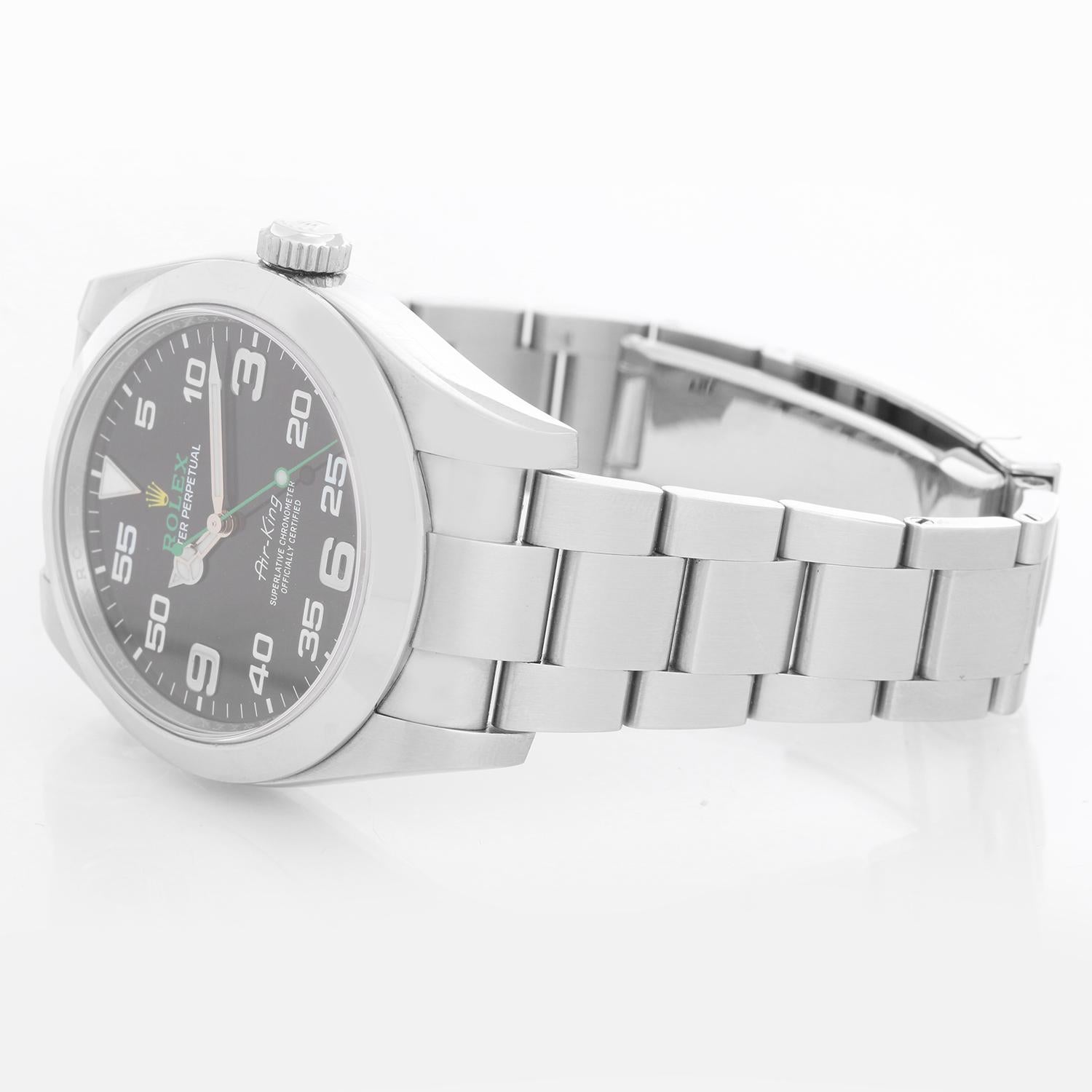 Rolex Air-King Men's Stainless Steel BKAO Watch 116900 at 1stDibs ...